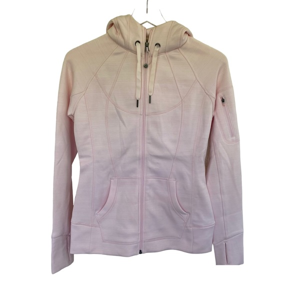 Athleta | Jackets & Coats | Nwot Athleta Soft Ballet Pink Scuba Hoodie ...